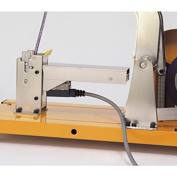 マックスの野菜結束機、おびまるの「HT-M2/PU(AN)」用のテーブルスイッチです。結束物をテーブル部に押し付けると、自動的にスイッチが入ります。