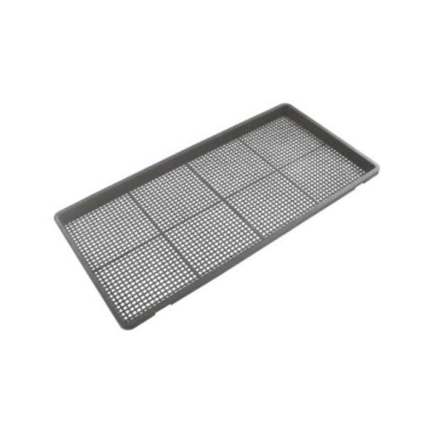 野菜トレイにピッタリ合った専用の育苗箱です。ヤンマー野菜トレイの受皿として使用します。積み重ねができ、従来の育苗箱の1/3のスペースで保管。※底穴の少ないもの、および水が抜けない構造のものは、セル成型苗のエアープルーニングが不完全となり、完...