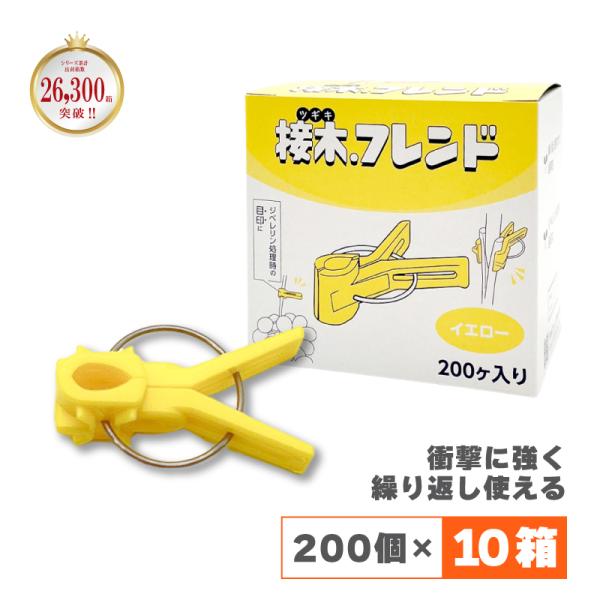接木クリップの支点を浮かし、V字に均等した圧力挟持ができるので活着が良好。成苗接木の呼び接ぎ、割り接ぎに最適です。何度も繰り返し使用できるので経済的。ウリ科・ナス科兼用で5色あり、鮮やかな特殊色は育苗整理にも役立ちます。ジベレリン処理時の目...