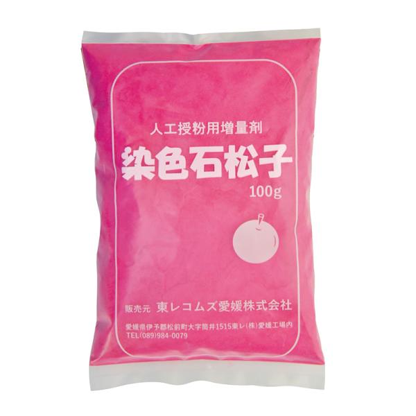 花粉増量剤花粉と混合して使用します。内容量：100gキウイフルーツ・柿・梨・りんごなどの受粉用
