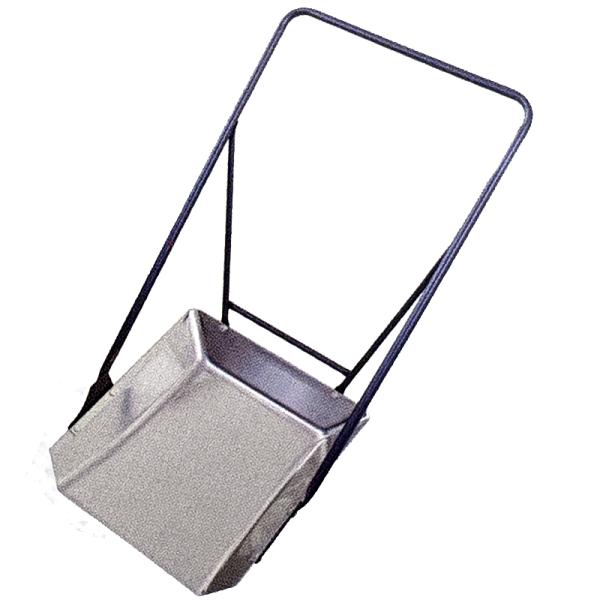 スノーブル　ステンレスK型全長:1165mm全幅:580mmバケットサイズ　幅:525mm　奥行:555mm重量:5.8kgバケットがステンレス製で錆びずに丈夫