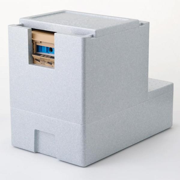 まるはな冷すばこは、弊社マルハナバチ商品に合わせた仕様になっています。※アグリ・トップクロマルキューブ以外の商品です。使い方と機能　まるはな冷すばこの水受けユニットに水を張り、その上に本体ボックスを設置します。　本体ボックスにマルハナバチ巣...