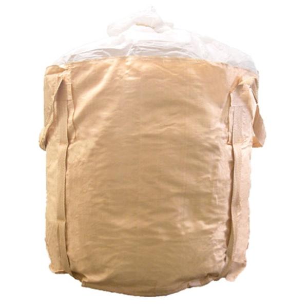 ポリエチレン製の内袋がセットされているので、防湿、粉漏れ防止効果があります。    建築現場でフレコンの外に漏れてはいけない汚染土壌入れや、湿気を嫌う内容物、通常生地で対応出来ない微粉体入れに最適なフレコンバッグです。    内袋は底部シー...