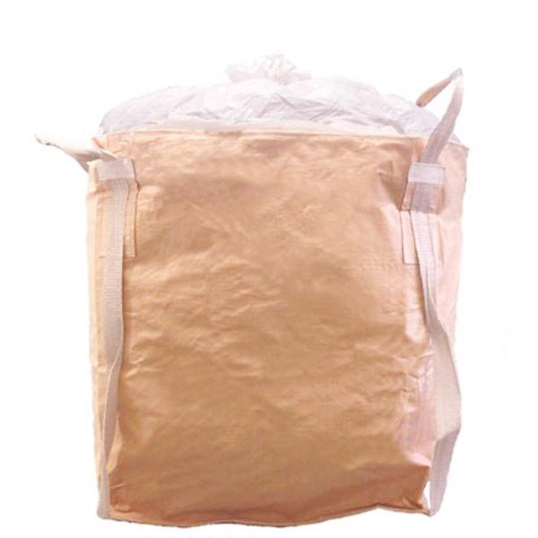 ・2点ベルト吊りなので、フォークリフトでもクレーンでも作業しやすい!・ペレット樹脂・プラスチック製品の充填・輸送・出荷用の用途でよく使われています。・上部投入口の紐を縛ると密封できるので内容物の飛散が防げます。・重量物を入れても安心の1t耐...