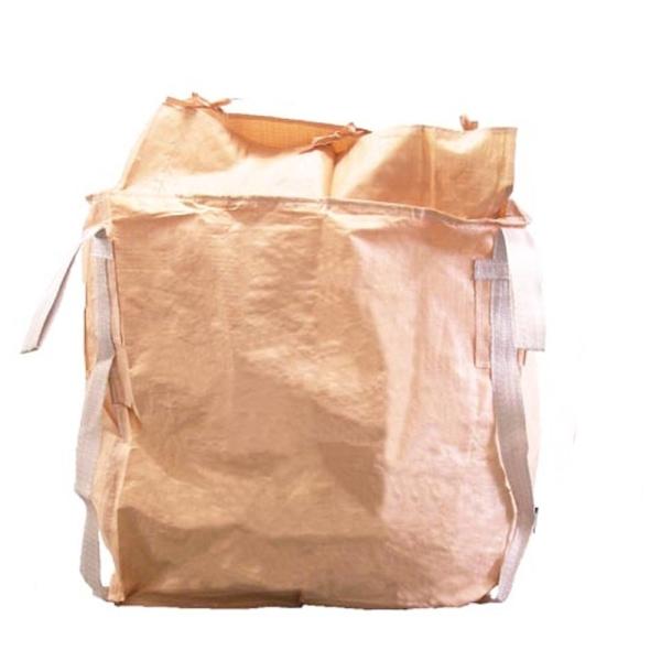 ・パレティーナの内側に入れてカバーとしても使えるフレコンバッグです。・4点ベルト吊りでフォークリフトでの移動に向いています。・上のフタが本体と同じ素材(ポリプロピレン製)で作られており、丈夫です。・鉄バッカンやパレチーナの代わりにもご利用い...