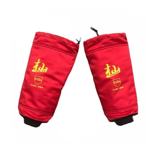 杣 (SOMA) チェンソー防護用 安全アームカバー　SL001クラス1の防護繊維を持つアームカバー。手首から前腕にかけて防護機能を持たせ、キックバックなどから身を守ります。●特長・ベンチレーションで通気性抜群・クラス1のソーチェン防護繊維...