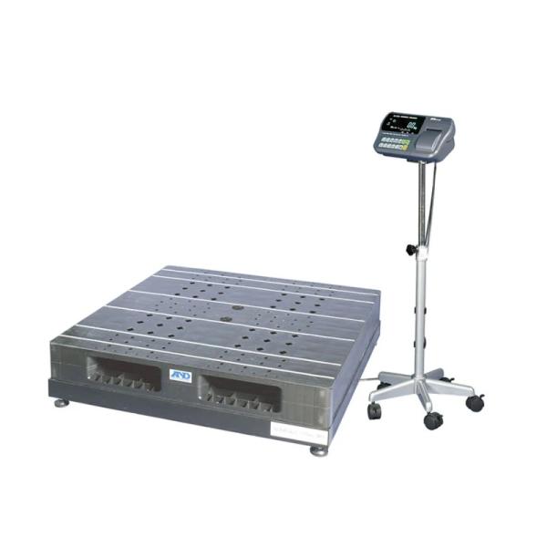 A&amp;Dのパレット一体型デジタル台はかり(SN1200K)です。◆仕様ひょう量：1200kg最小表示：0.2kg(0〜600kg)0.5kg(600kg〜1200kg)1100mm×1100mmの大型計量台フォークリフトで簡単に運搬可...