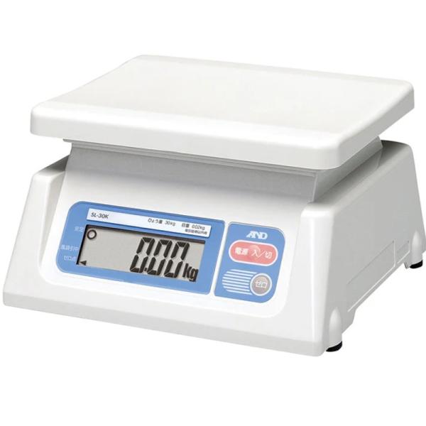 A&amp;Dのデジタルはかり(SL20KJA)です。◆仕様ひょう量：20kg働く仲間の働くはかり ワークスケール。分解能1/2000。大型液晶 文字高25mm表示部の角度はテーブルに載せて使うときに見やすいように設計オートパワーオフ機能5...