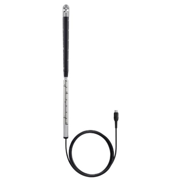 ●特長testo 440マルチ環境計測器に対応しています。風速・風量を同時測定するのに適した測定メニュー。+0.6〜+50m/sを測定可能で、中風速域で高精度の測定出来ます。0.85mまで伸縮可能なスケール付きロッドで、ダクト断面の挿入長が...