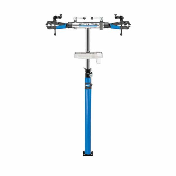 ◆特長ショップユースのスタンダードとなるダブルアームタイプのリペアスタンド。安定性の高さで作業の効率化を図ることができます。ロックブロックシステムによりクランプの高さを素早く変更できます。ダブルアームにより、1台のメンテナンスを進めながらで...