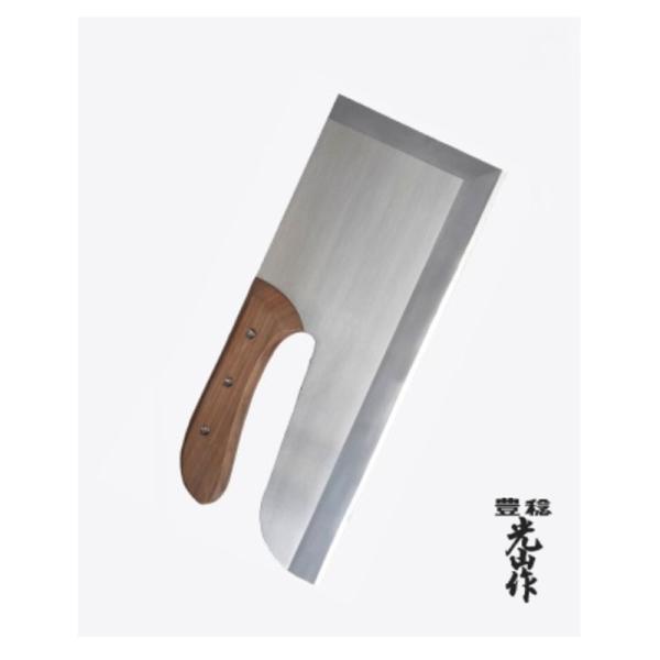 鍛冶宗匠光山作　別打麺切包丁最高級白鋼を使用し、こだわりの職人が一丁一丁丁寧に仕上げた本鍛造磨き仕上げの麺切包丁です。最高の切れ味です。日本製A-1162サイズ：330mm/約780ｇＪＡＮコード：4543983511621