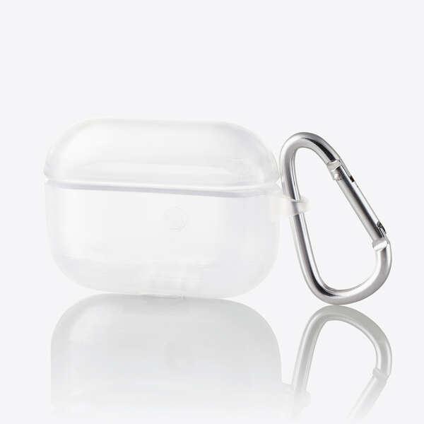 【発売日：2021年04月29日】AVA-AP2UC2CR ELECOM AVA-AP2UC2C AVAAP2UC2CR エレコム AVAAP2UC2C AirPods Pro対応アクセサリ ソフトケース カラビナ付 クリア