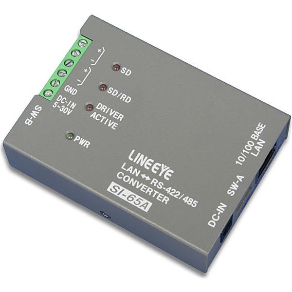 【発売日：2015年03月01日】SI-65A-NS ラインアイ SI-65A SI65ANS LINE EYE SI65A インターフェースコンバータ LAN = RS-422 485 本体単体