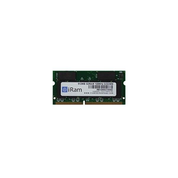 IR512MSO133SD iRam Technology IR512MSO133S iRam Technology Mac メモリ SDRAM PC133 144pin 512MB SO-DIMM
