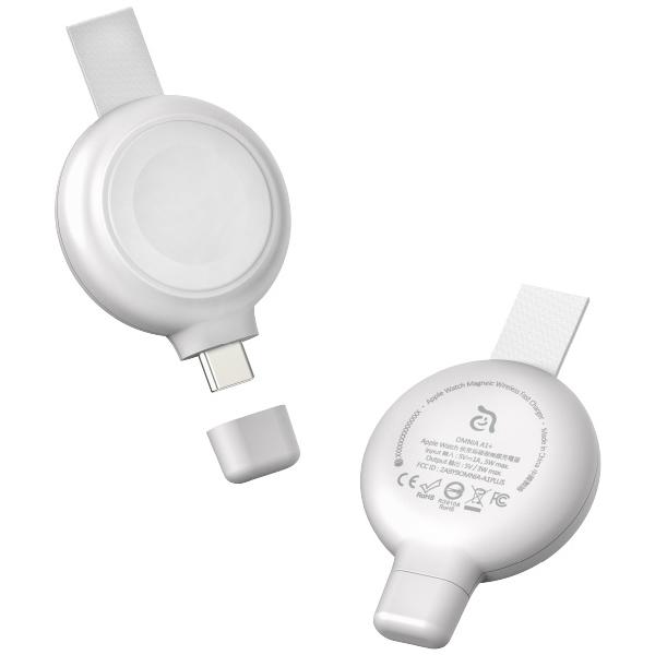 【発売日：2024年01月15日】APAADA1PWH ADAM Elements ADAM Elements Omnia A1+ USB-C ワイヤレススマートウォッチ急速充電器 アップルウォッチ全シリーズ&amp;サムスンS7 S8