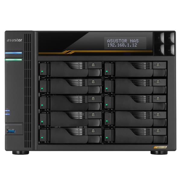 【発売日：2025年10月17日】AS6810T ASUSTOR AS6810 LOCKERSTOR 10 Gen3 10ベイ AMD Ryzen V3C14 クアッドコア搭載NAS