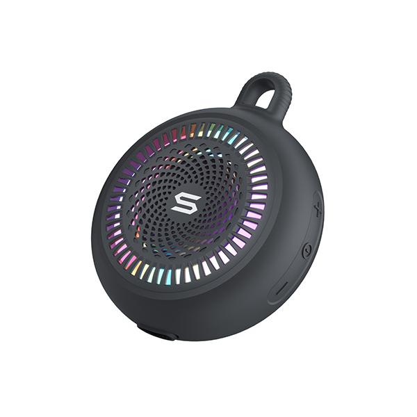 【発売日：2024年01月26日】SS89BK SOUL SS89 ポータブルワイヤレススピーカー S-STORM JOY BLACK 5W 防水 LED