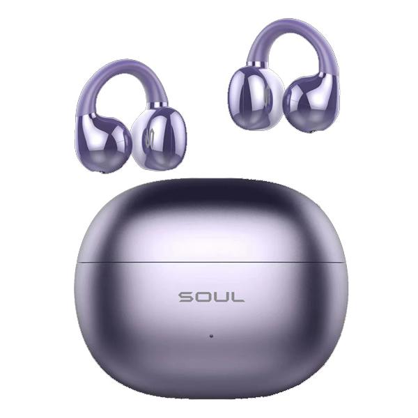 【発売日：2024年09月27日】SS102PL SOUL SS102P S-LIVE CLIP PURPLE オープンイヤークリップワイヤレスイヤホン