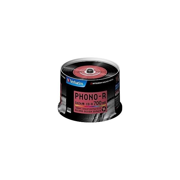 【発売日：2012年01月16日】SR80PH50V1 Verbatim SR80PH50V 三菱ケミカルメディア 三菱ケミカルメディア株式会社 三菱化学メディア株式会社 MITSUBISHI KAGAKU MEDIA CD-R 700MB...