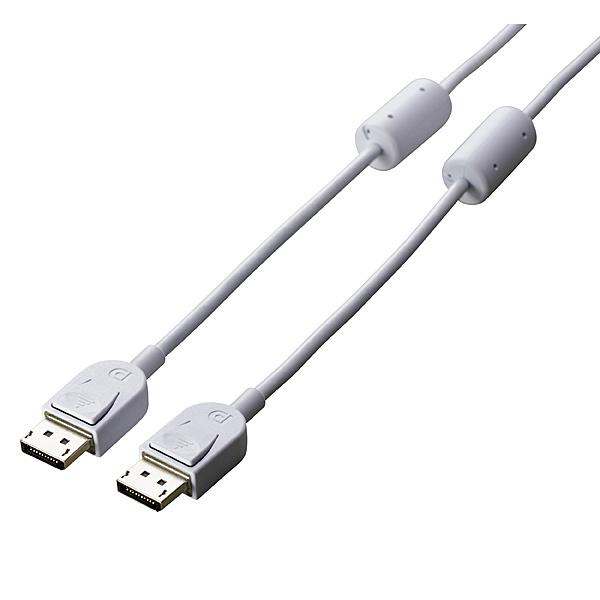 【発売日：2019年06月01日】PP100-WT EIZO PP100 PP100WT ナナオ 株式会社ナナオ NANAO DisplayPortモニターケーブル 1m ホワイト