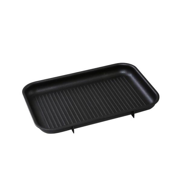 ※こちらの商品は仕切り鍋のみとなっております。本体は別売りとなりますのでご注意下さい。ブルーノの「コンパクトホットプレート」専用。BBQや焼肉にピッタリのグリルプレートです。凹んでいる部分に余分な脂が落ち、食材をヘルシーに焼きあげることがで...