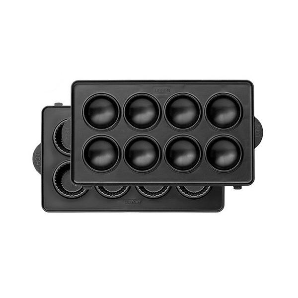 ベーキングカップを使わずに、小さなカップケーキを1度に8個焼き上げられる楽しいプレート。パステルカラーのバタークリームやクリームチーズアイシングでデコレーションすれば、まるでカップケーキ屋さんみたいな仕上がりに。■ブランド…Vitanton...