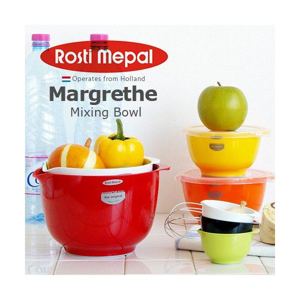 オシャレなキッチンツールで有名な『Rosti mepal』から、シンプルで使いやすいミキシングボウルシリーズ”Margrethe(マルグレーテ)”が登場♪底面のラバーリングでボウルの固定に力がいらず、ラクーにミキシングできちゃいます☆更に、...