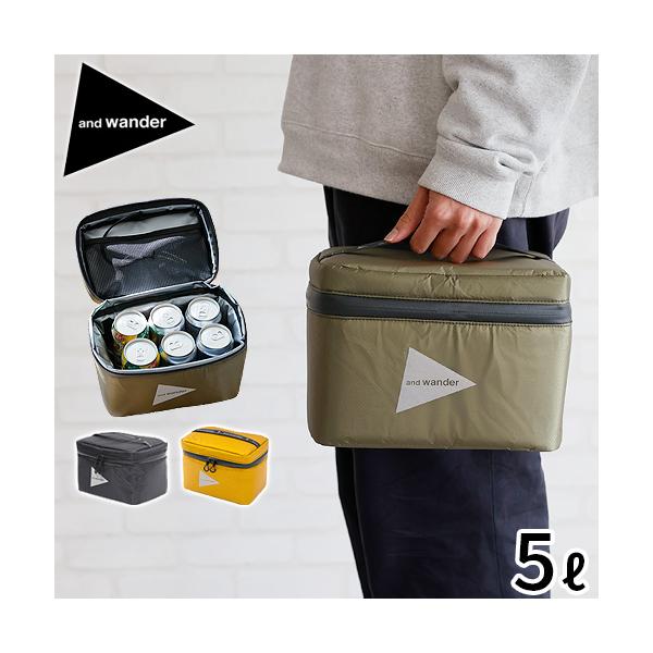 and wander（アンドワンダー） ソフトクーラーボックス クーラーバッグ