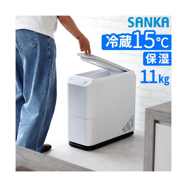 お米ケース 保存容器 大容量 ホワイト 白 新生活 キッチン用品 キッチン収納 ライスボックス 米櫃 こめびつ 出し入れ便利 入れやすい キャスター付き [キーワード： 爆買 ]