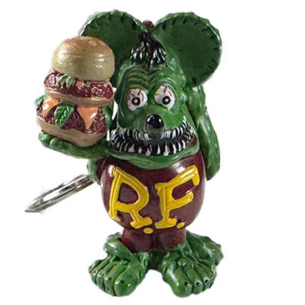 Ed "BIG DADDY" Roth RAT FINK ラットフィンク キーチェーンEd "BIG DADDY" Roth Rat Fink キ−チェ−ンラットフィンクがハンバーガーを持っているキーチェーン。5.3cmと小さいながらもリア...