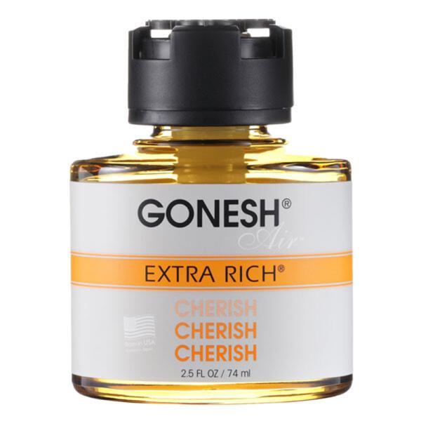 GONESH チェリッシュ リキッドエアフレッシュナー 74ml（6個）Extra Richシリーズは、他に例のないくらい協力なインパクトのあるシングルノートの香りが特徴です！■CHERISH(チェリッシュ)※NEW⇒New Born！！軽...