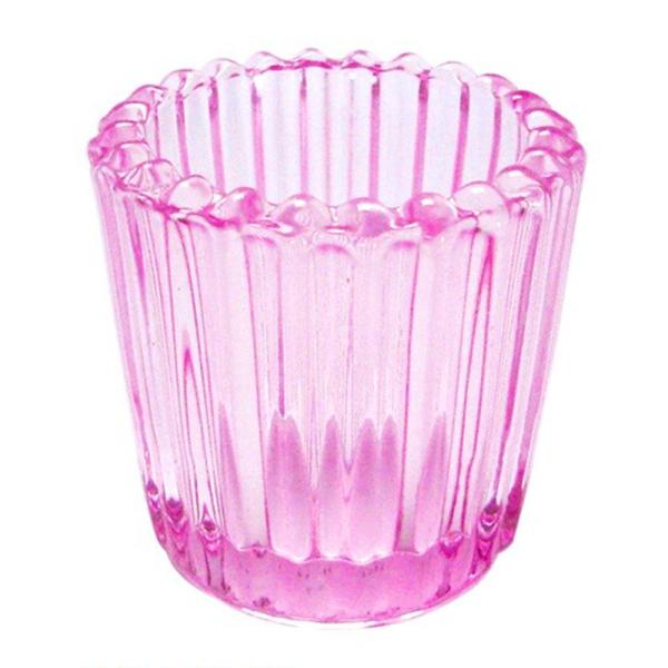 スリット キャンドルホルダー ピンク 桃色（キャンドルスタンド）スリット キャンドルホルダー一つあれば便利なスタンダードなキャンドルホルダー♪サイズ・容量本体：φ62×H63mm生産地：中国素材・成分：本体／ガラス商品札：無し注意事項■近く...