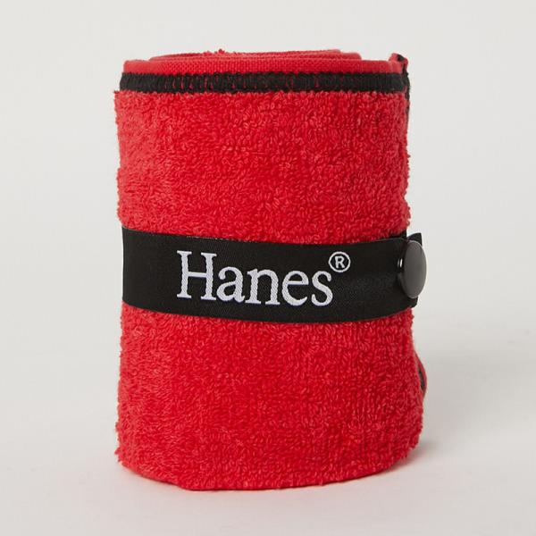 Hanes（ヘインズ）珪藻土構造糸フェイスタオル（オリジナルメッシュ袋入り）（レッド）「Hanes BEEFY T-shirts」からインスパイアされた、アクティブシーンにぴったりのカラフルなHanes(ヘインズ)フェイスタオルです。珪藻土...