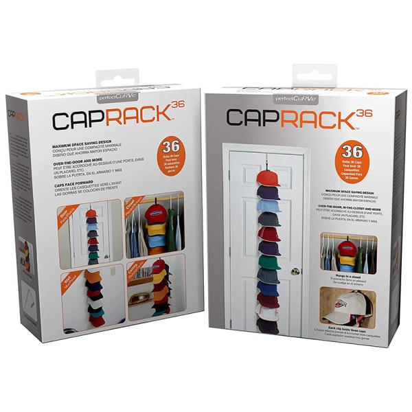 PERFECT CURVE CAP RACK 36（SYSTEM）（パーフェクトカーブ キャップラック36）20637（1か所に3個×12でキャップを最大36個まで収納できる）☆キャップを最大36個まで収納できるキャップラック36 SYST...