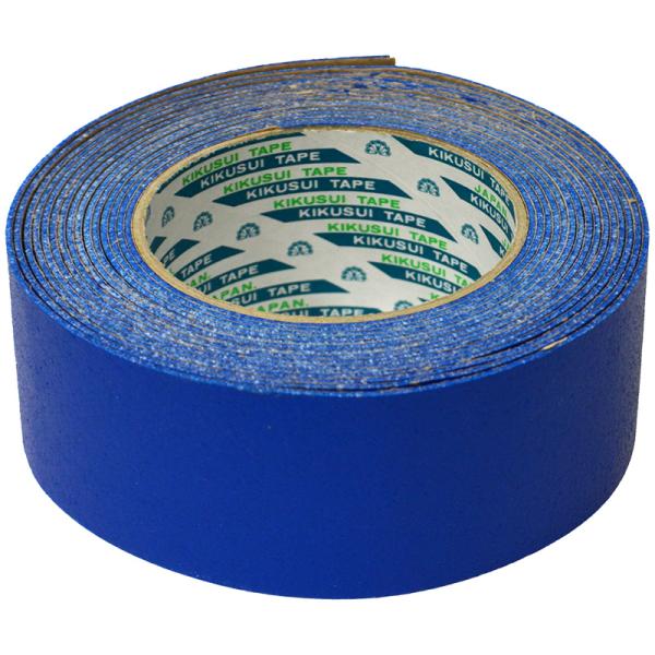 道路や駐車場等に用いられるラインテープ。道路のレーン表示や整列、通行区分表示、駐車スペース表示などに適しています。反射ビーズが基材に練り込まれていますので反射ビーズ露出後は車のライト等を反射します。メーカー：菊水テープ株式会社型番：キクライ...
