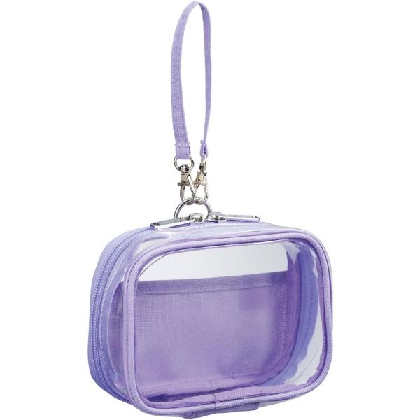 透明シートをデコレーションして自分だけのめいぐるみポーチが作れる。取り外し可能なストラップが付いた、ぬいぐるみや文具・コスメ入れにおすすめのポーチです。ポーチ背面にはステッカーなどが入るポケットが付いています。側面にデコレーションできる帯の...