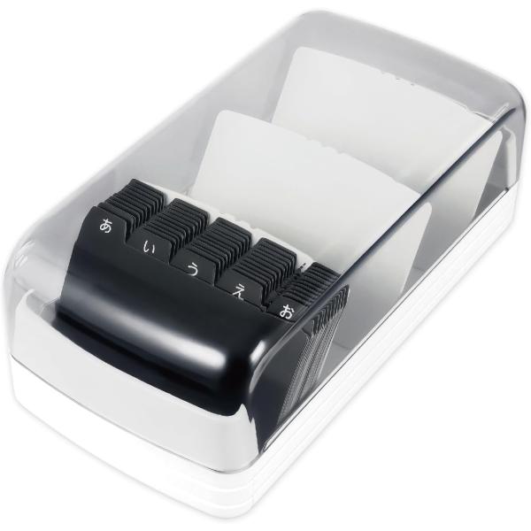 大量の名刺を素早く収納できるカードケースファイル約8割近くのビジネスマンがアナログで管理している名刺。交換した後、名刺を必要な時にすぐ最適な相手を思い出す事ができる状態にしておく事で仕事の効率化がアップします。サイズも収容枚数 600枚 の...