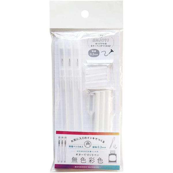 パッケージ寸法:10x80x185mmパッケージ重量:18g極細ペンタイプ(筆記線幅0.3mm)使用可能な万年筆インキ:水性染料内容物:中芯x3,本体軸x3,尾栓x3,スポイトx1