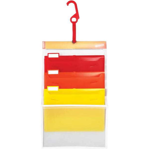 スウェーデンのステーショナリーブランド、エセルテの代表的アイテム(1)壁かけ　(2)折りたたんで持ち運び　(3)１つ１つをポケット取り外してクリアファイルとして差し替えができる見出しラベル(20枚)付。専用の切り取り枠でオリジナルの見出しラ...