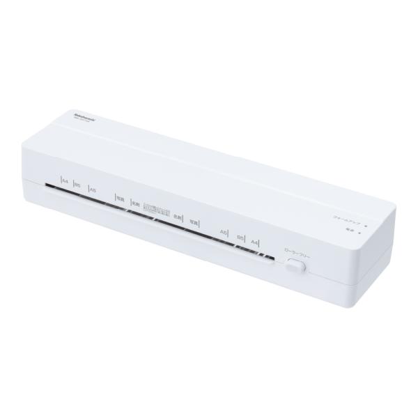 ランニングコストが抑えられる75μmフィルム対応機消費電力を抑えたエコ仕様(当社従来品比）本体寸法 W345×D95×H66mm本体重量 約0.77kg電圧・周波数 100V・50/60Hz消費電力 100W（50/60Hz）最大ラミネート...