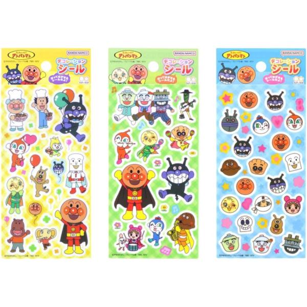 ◆商品名はコチラ：サンスター文具 デコレーションシール それいけアンパンマン 3柄セット ◆商品情報： ◆梱包時のサイズ：　高さ : 0.70 cm　横幅 : 7.60 cm　奥行 : 17.00 cm　重量 : 20.0 g　※梱包時のサ...