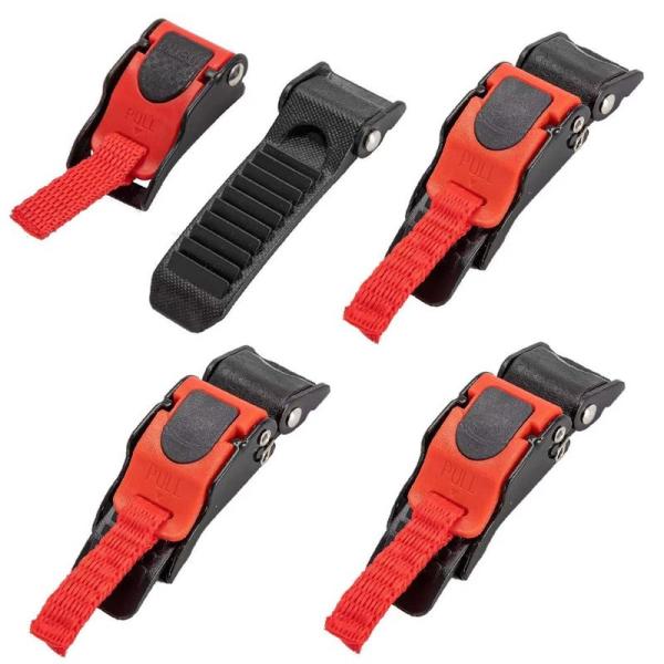 ◆商品名はコチラ：4個セット ヘルメットクリップ ヘルメットバックル クイックリリース バイク ヘルメットバックル オートバイヘルメットロック ヘルメットホル ◆商品情報：・【仕様】セット内容：4本セット素材：プラスチック、サイズ：7×2....