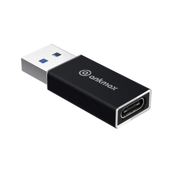 ◆商品名はコチラ：USB C to USB A 変換アダプタ Ankmax UA312C両面USB3.1 高速データ伝USB Type C (メス) to U ◆商品情報：・[優れた耐久性]これらのUSB Cコンバーターは、上部のアルミニウ...