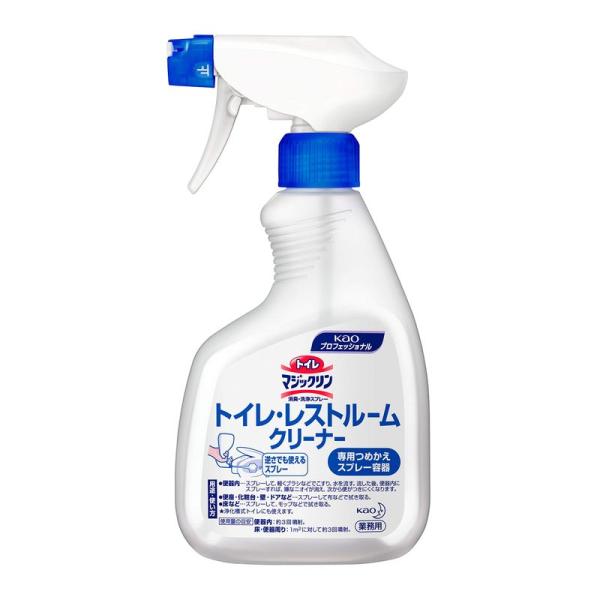 ◆商品名はコチラ：花王プロシリーズ (空容器)トイレマジックリン消臭・洗浄スプレー 専用つめかえスプレー容器 ◆商品情報：・使い方● 使用時スプレー先端を「出」にする。● 切替つまみで泡の広さを選ぶ。● 使用後はつまみを下げてから「止」にす...