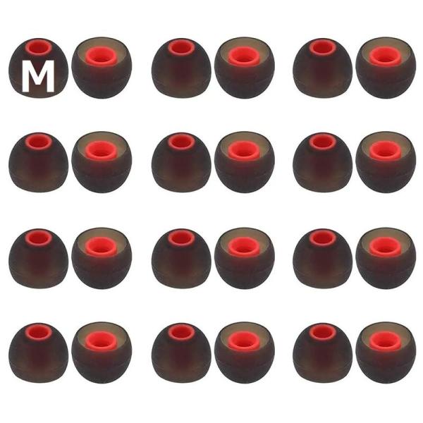 ◆商品名はコチラ：A-Pcas イヤーピース イヤホンキャップ 2種類硬度シリコン制ハイブリッドイヤーピース 重低音強化 遮音性 Sony用 XM5用XM4用 ◆商品情報：・【パッケージ内容物】イヤーピース　24個12ペア　（Mサイズ）。・...