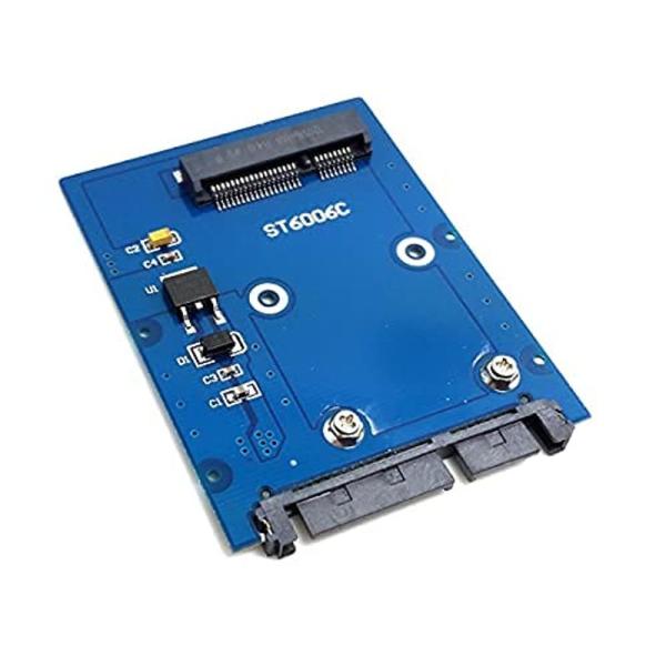 ◆商品名はコチラ：NFHK スリムタイプ ミニ PCI-E mSATA SSD - 2.5インチ SATA 3.0 22ピン HDD アダプター ハードディス ◆商品情報：・DOS、Win98/2000、WinXP、Vista、Win7、M...
