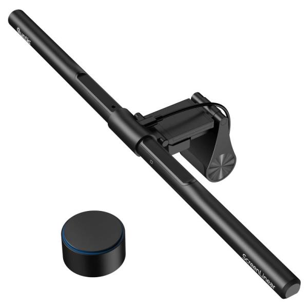 ◆商品名はコチラ：Quntis デスクライト モニターライト バーライト 51cm 無線リモコン 自動調光 1200Lux 高演色性 曲面モニター適用 クリッ ◆商品情報：・【反射光を抑えスクリーンの見やすさを確保】 非対称45度偏光光学設...