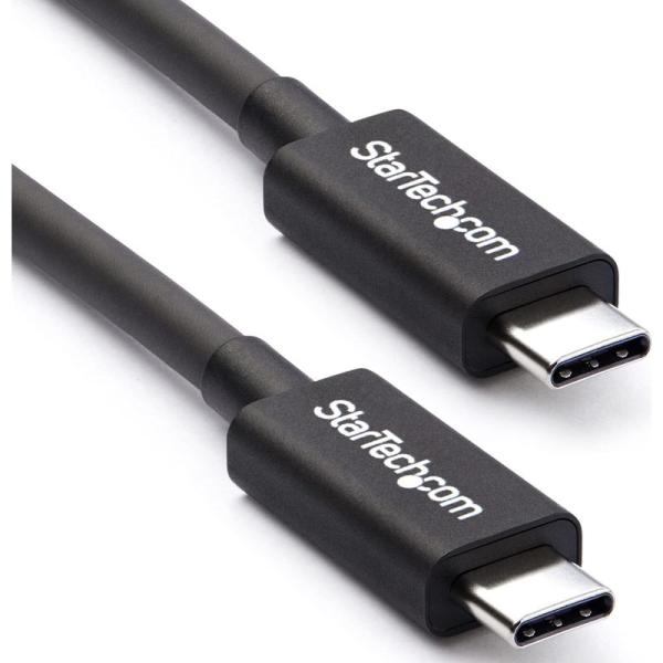 ◆商品名はコチラ：StarTech.com 0.5m Thunderbolt 3 (40Gbps) USB-C ケーブル サンダーボルト/ USB/ Disp ◆商品情報：・Thunderbolt認証取得：Thunderbolt対応機器との...
