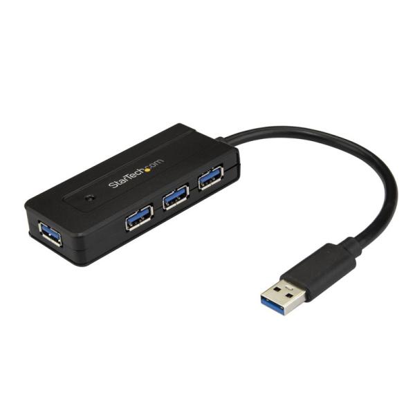 ◆商品名はコチラ：StarTech.com 4ポートUSB 3.0ハブ/急速充電/USB-A x4/SuperSpeed 5Gbps/USBバスパワー &amp; セ ◆商品情報：・ACアダプタ付きUSBハブ:1つのポートで15Wの電力を共...