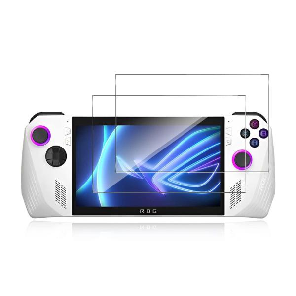 ◆商品名はコチラ：2枚入りFor ASUS ROG Ally ガラスフィルム Kluso ASUS ROG Ally 対応 旭硝子製 高硬度9H 防指紋 耐衝 ◆商品情報：・【9H硬度】：業界最高レベルの9H硬度、ハードコーティング技術によ...